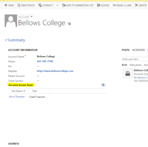 How to Setup Access Teams in Dynamics 365 CRM