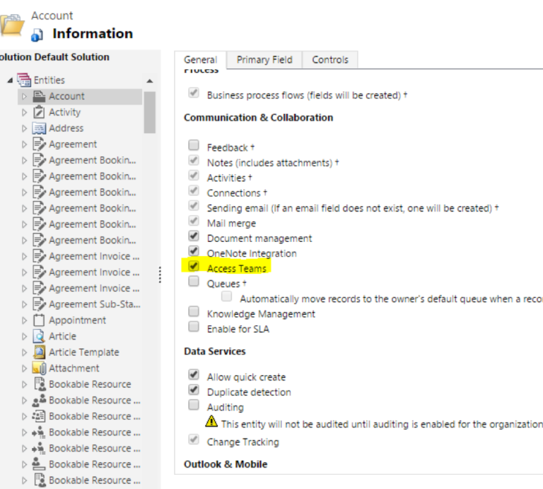 How to Setup Access Teams in Dynamics 365 CRM